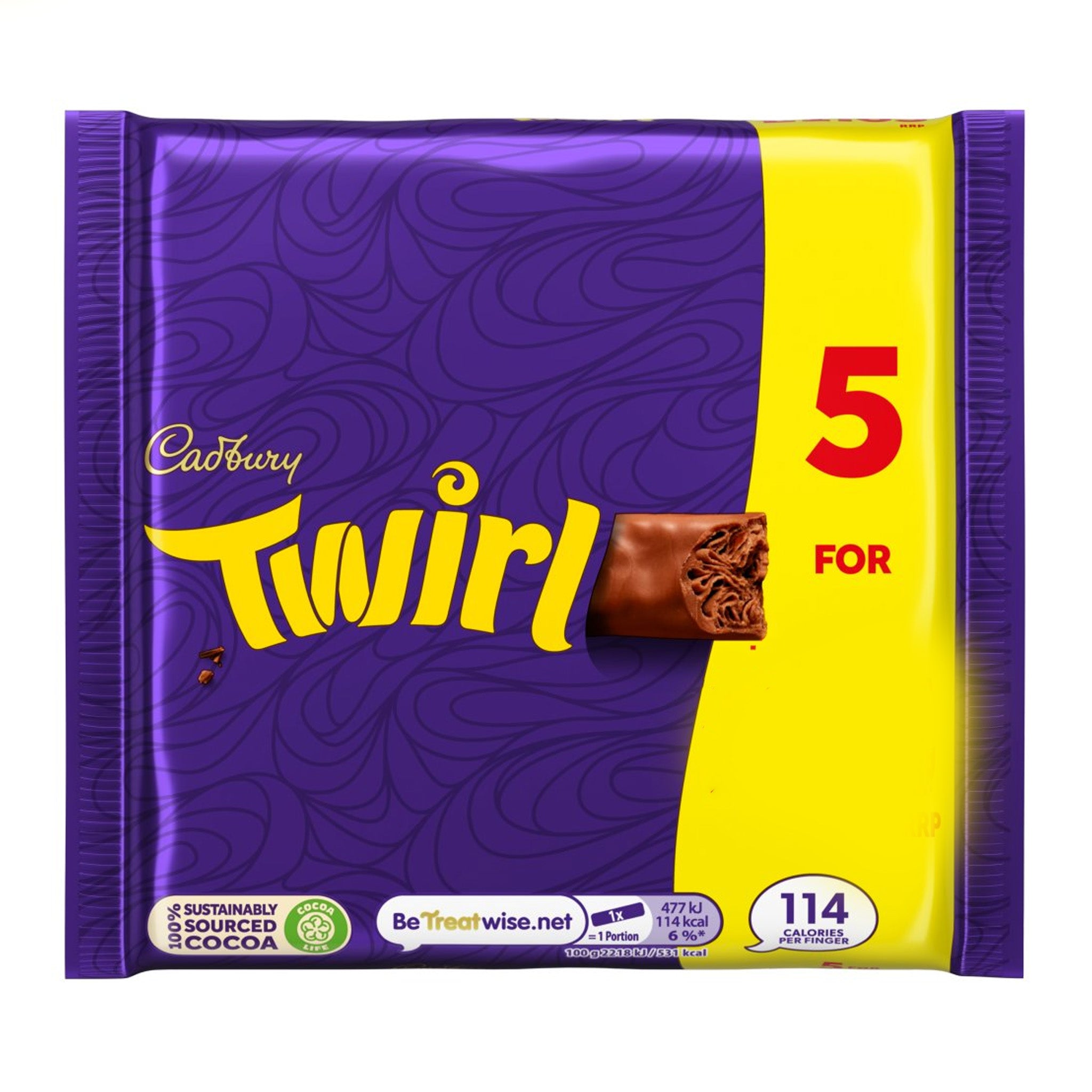 Cadbury Twirl 5 pack – Asia Continental