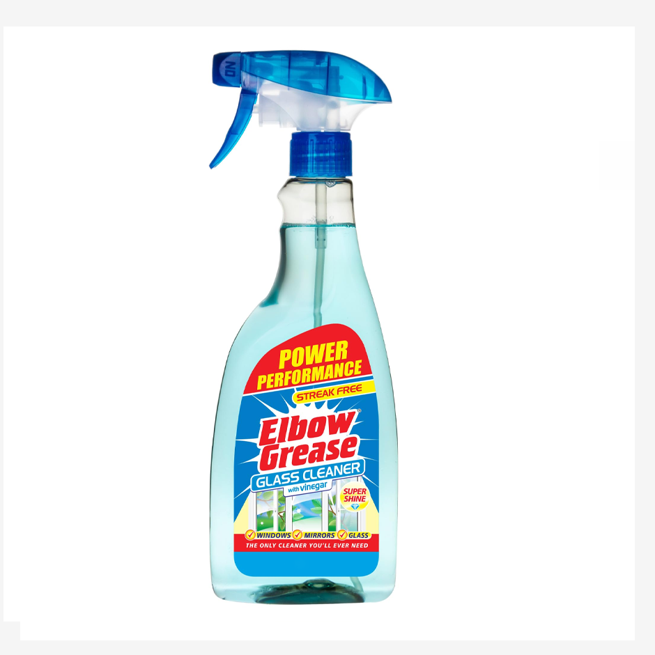 Elbow Grease Glass Cleaner With Vinegar 17oz – Asia Continental