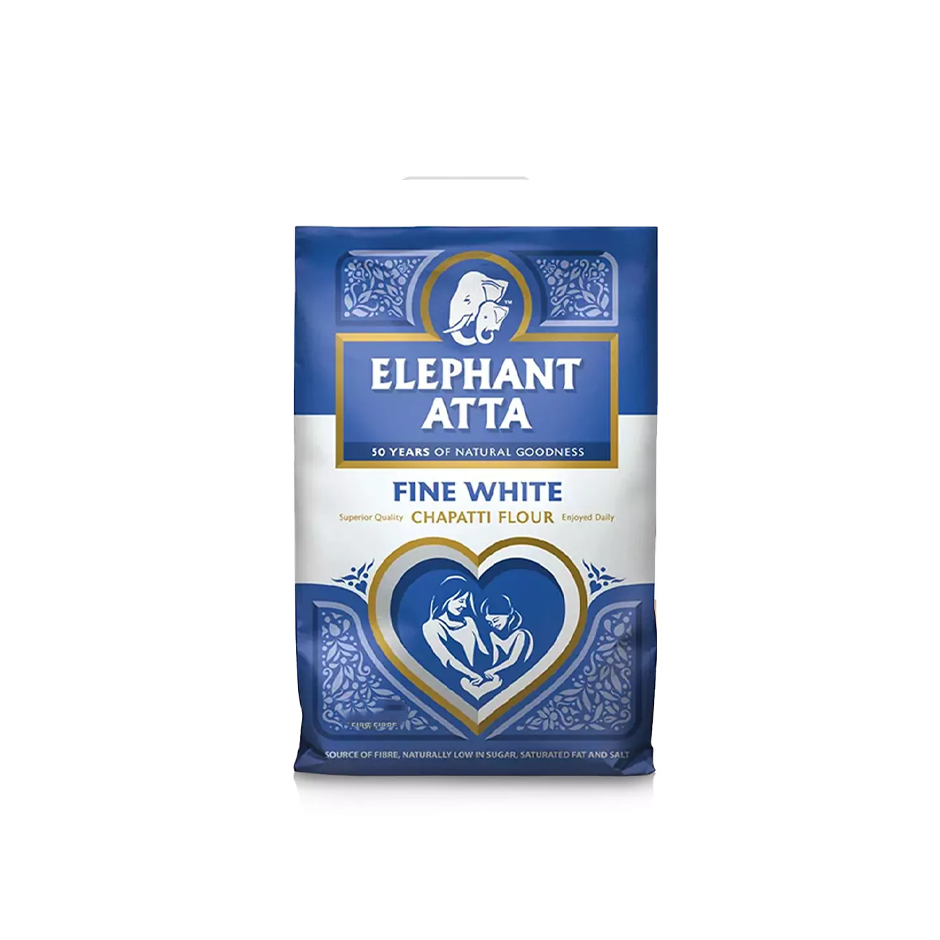 Elephant Medium Fine Atta 25kg – Asia Continental