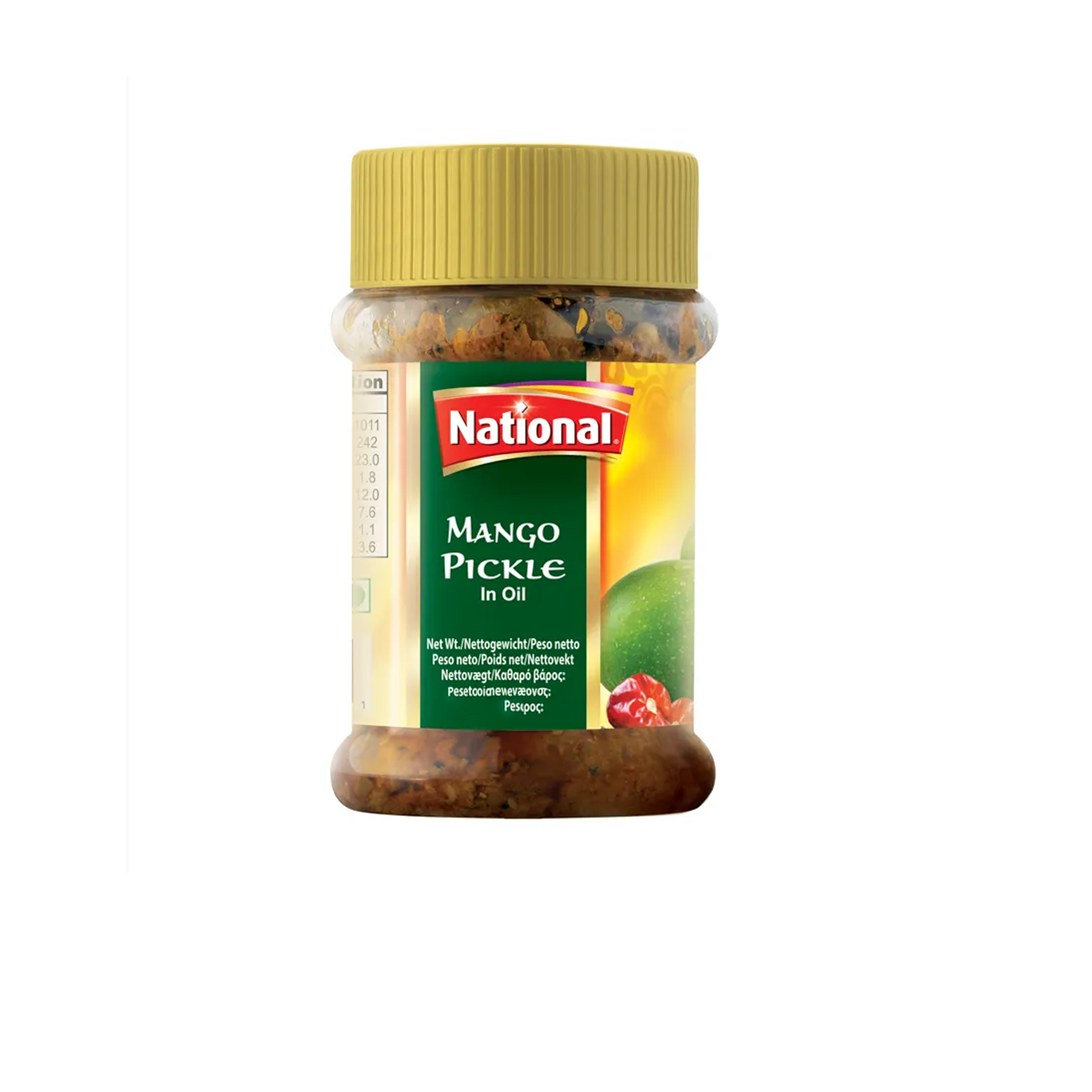 National Mango Pickle 320g – Asia Continental